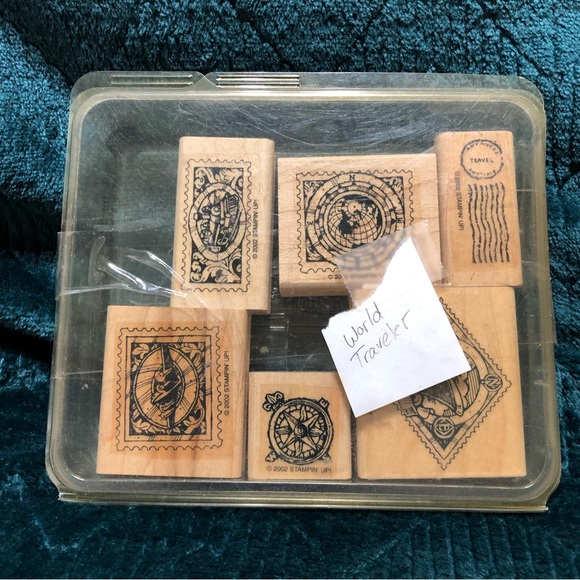 Design | Stamping Up World Traveler Collection 202 Set Of 6 Stamps ...